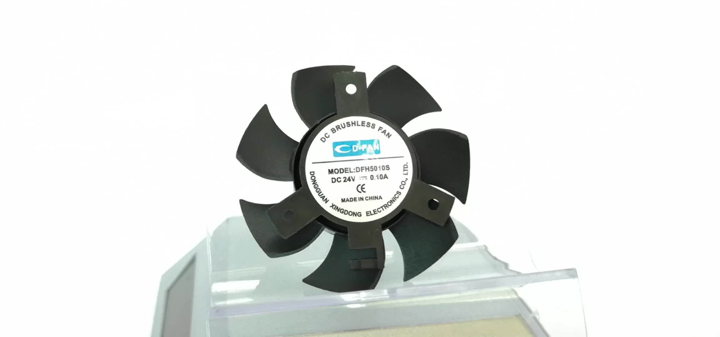 50mm 5v 12v Frameless Dc Cooling Blower Fan 50x50x10 - Buy Frameless Dc ...