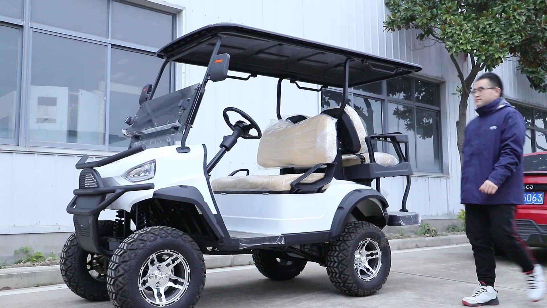 Wintao 2024 Golf Cart 4 Seater Factory Direct Sales 4 Wheel Drive 4x4 ...