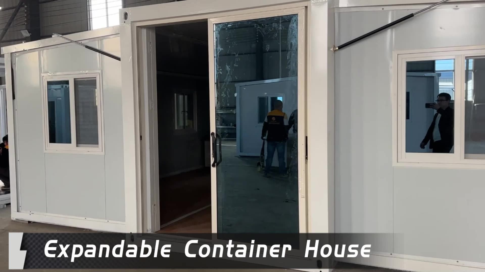 Shipping 20ft China Folding Caravan Container House With Bathroom Best ...