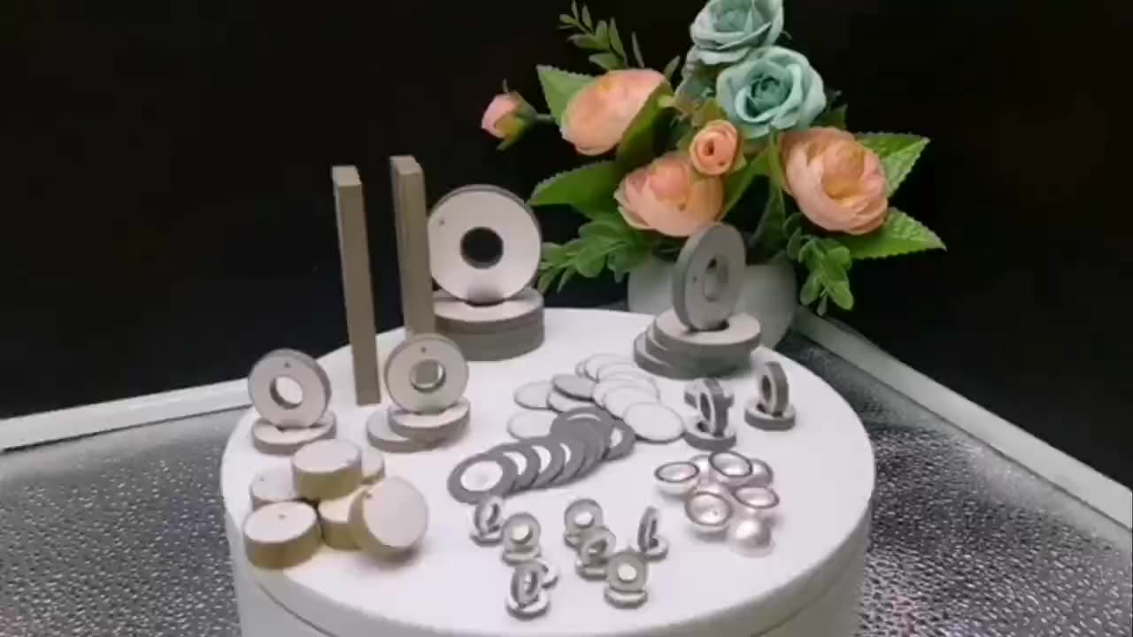 Material Pzt4 Pzt5 Pzt8 Vibration Sensor Ultrasonicpzt Piezo 5mm Piezoelectric Ceramic Disc ...