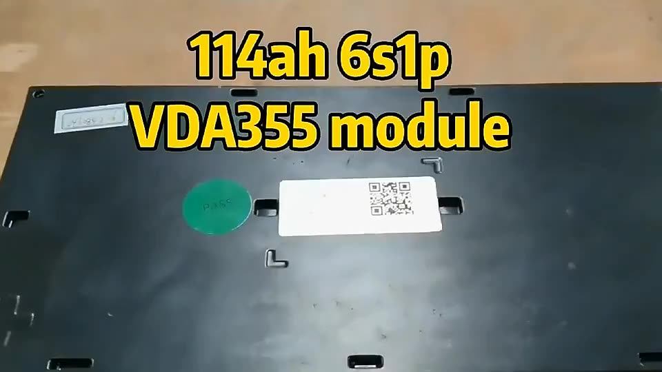 114ah 110ah 1p6s Nmc Vda355 Lithium Ion Battery Module For Electric Car ...