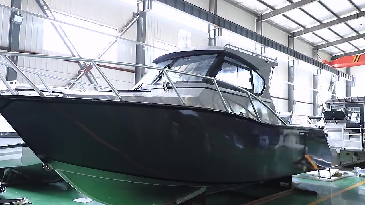 7.5m Profisher V Bottom Aluminum Fishing Boat Gospel Boat Yacht Luxury ...
