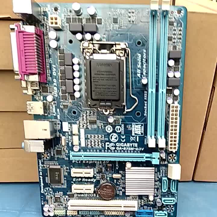 B75 Motherboard For Gigabyte B75m-d3v B75m-d2v B75m-d2p - Buy Ga-b75m-d3v,Ga-b75m-d2v,Ga-b75m ...