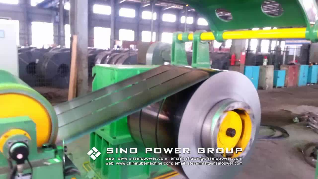 Sheet Metal Steel Strip Slitting Machine Sheet Metal Steel Coil Slitter ...