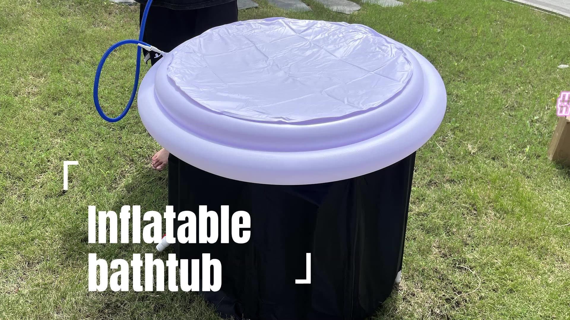 Ot7251 Super Hot! Portable Folding Cold Plunge Inflatable Ice Box Bath ...