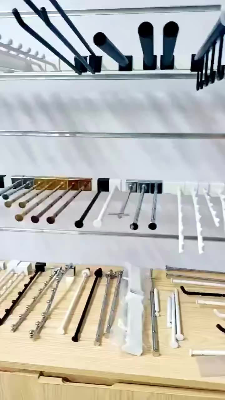 Kainice Pegboard Accessories Retail Display Gondola U-shaped Looped ...