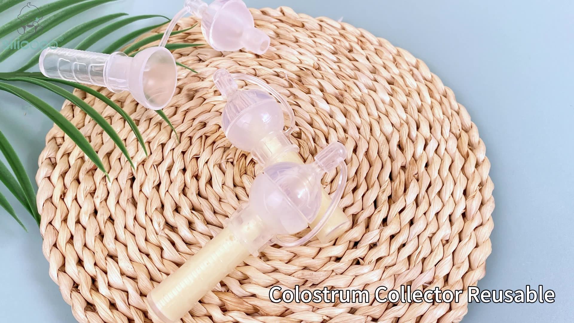 Colostrum Collector Kit Silicone Breast Milk Collector And Storage Case ...