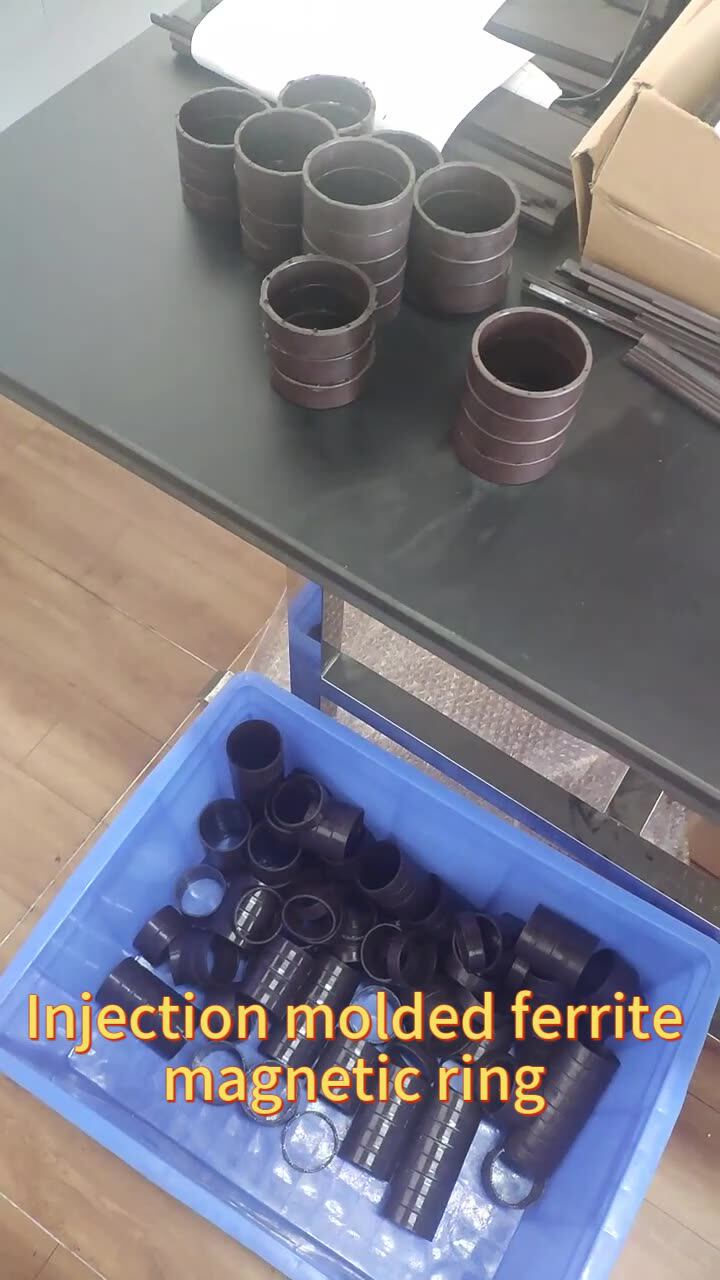 Magnet Ring Injection Ferrite Bonded Multipole Magnetic Ring For ...