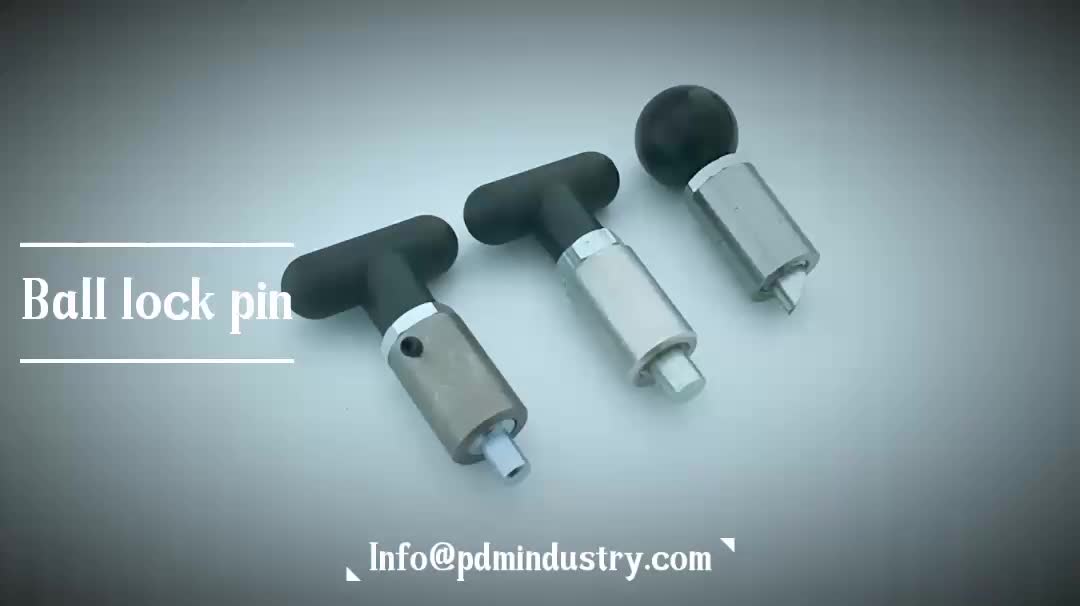 Red Handle Spring Loaded T Handle Pull Pins - Buy Spring Loaded Pull ...