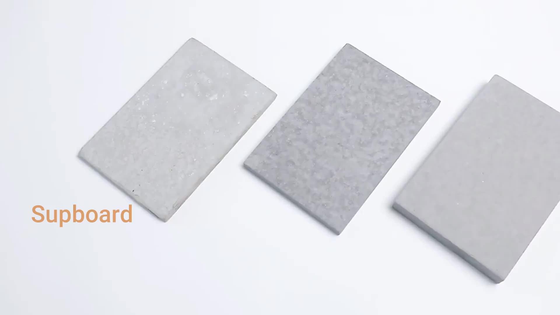 Low Moisture Rate Compressed Fiber Cement Board Flooring 100% Non ...