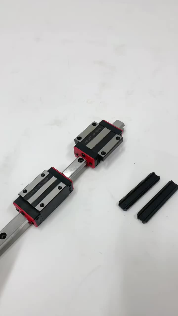Hgr20 Linear Guide Rail Cnc System Block Kit 1000mm 2000mm 3000mm With Slide Hiwin Replace Hg20 ...