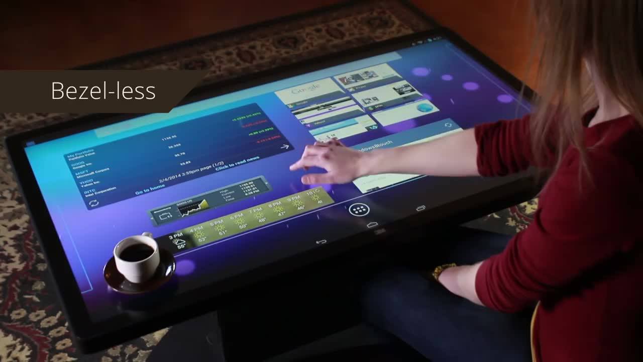 42'' Kfc Restaurant Ordering Machine Multi-touch Waterproof Interactive Smart Touch Table With ...