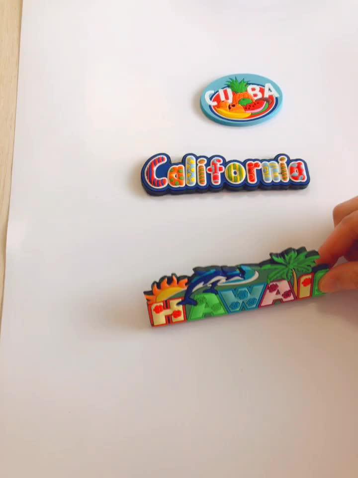 New Design Soft Rubber Fridge Magnet 3d Souvenir Fridge Magnet - Buy ...