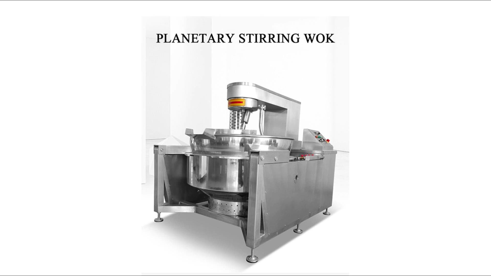 Industrial 100l Stainless Steel Jacketed Kettle With Agitator Sanitary ...