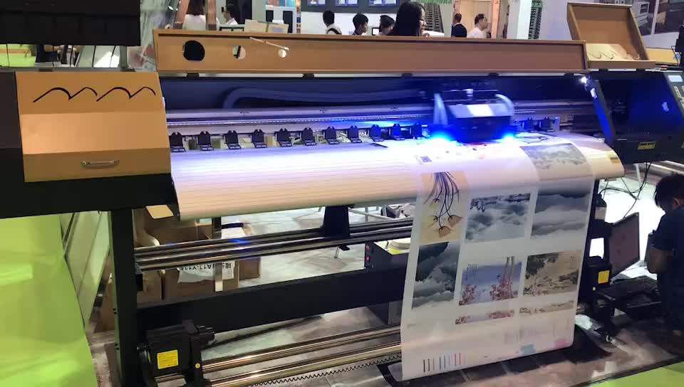 1930y Wide Format Digital Inkjet With Xaar Head Uv Ink For Flag Banner ...