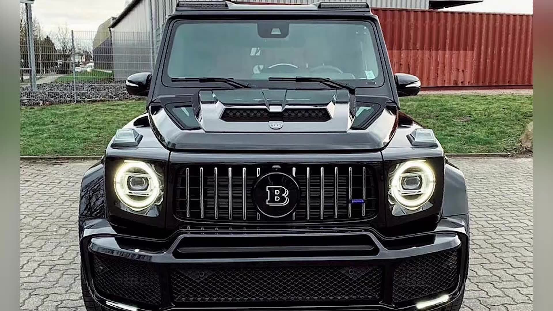 Upgrade Body Kit For G Class,G500 G63 W464 Bodykit,For Bra-bus Kit For ...