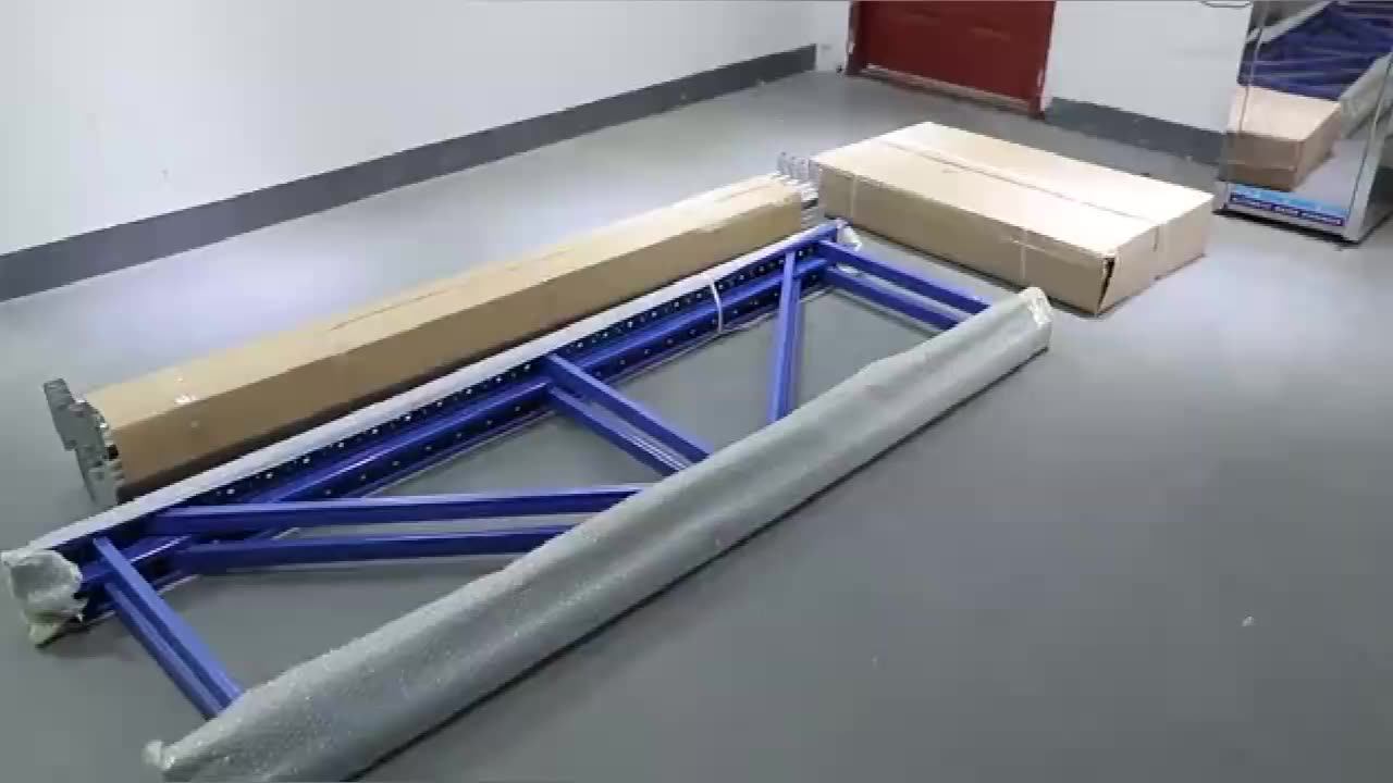 Custom Heavy Duty Shelving 300 Kg Layer Garage Black 4 Tier Warehouse ...