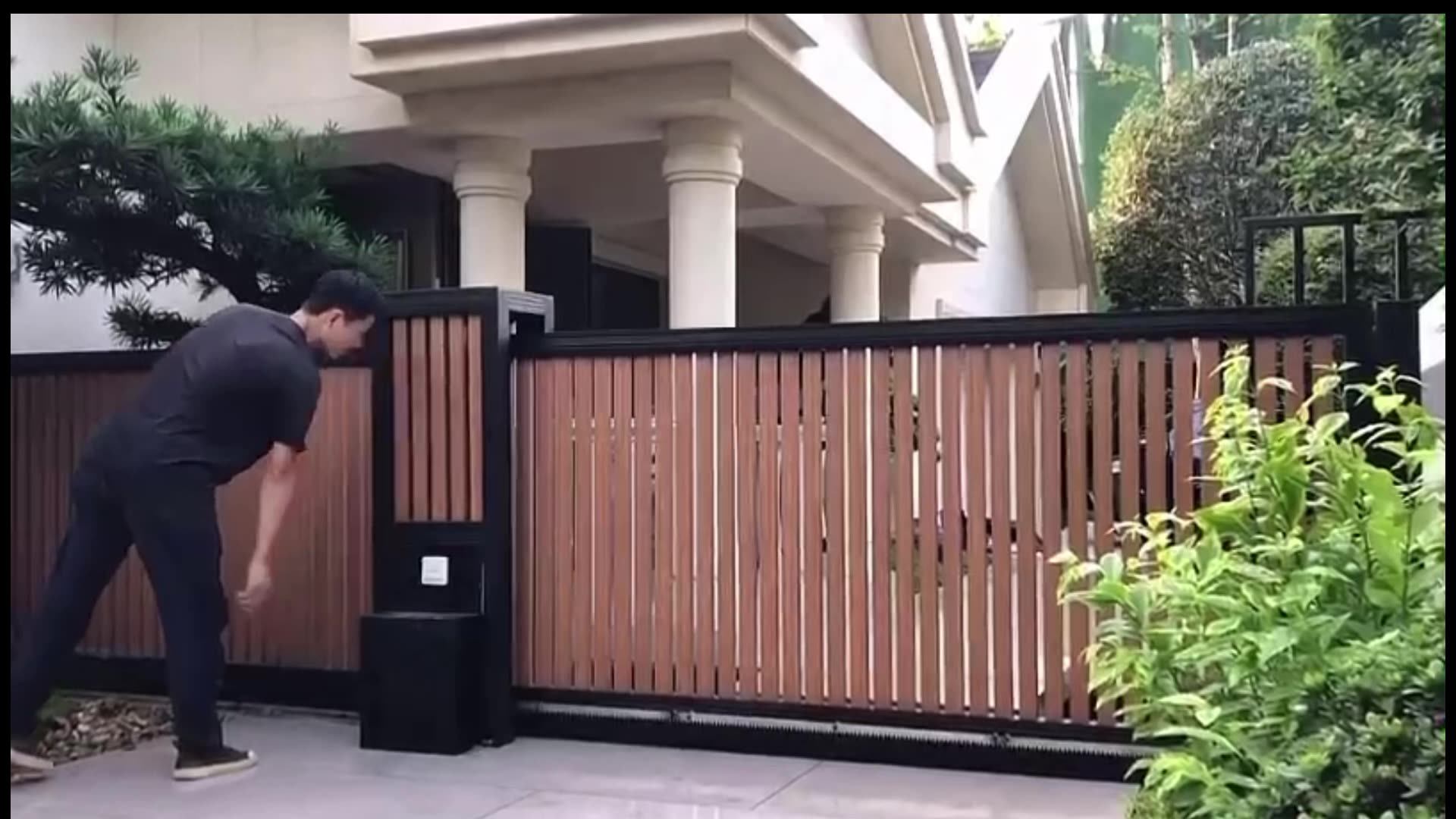 Outdoor Main Gate Design Country Western Security Door Aluminum ...