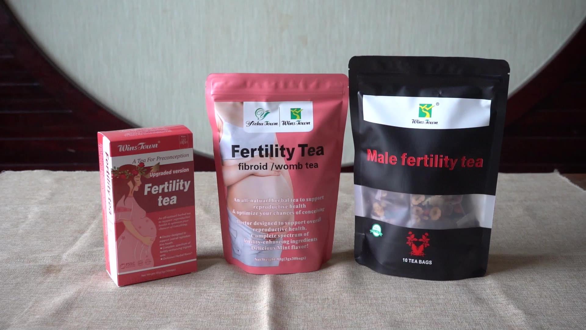 Ginseng Male Fertility Tea Men Power Energy Healthy Tea Custom Winstown