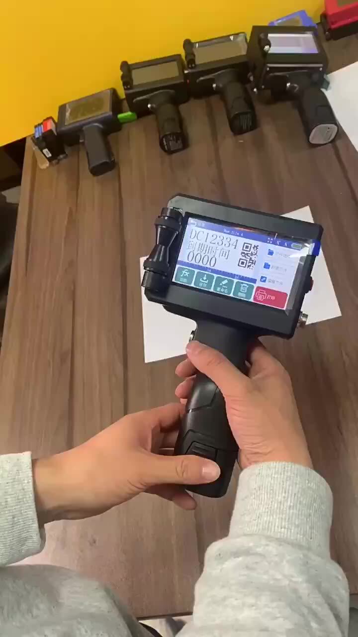 Handled Inkjet Printer Logo Portable Printing Machine Mini Printer ...