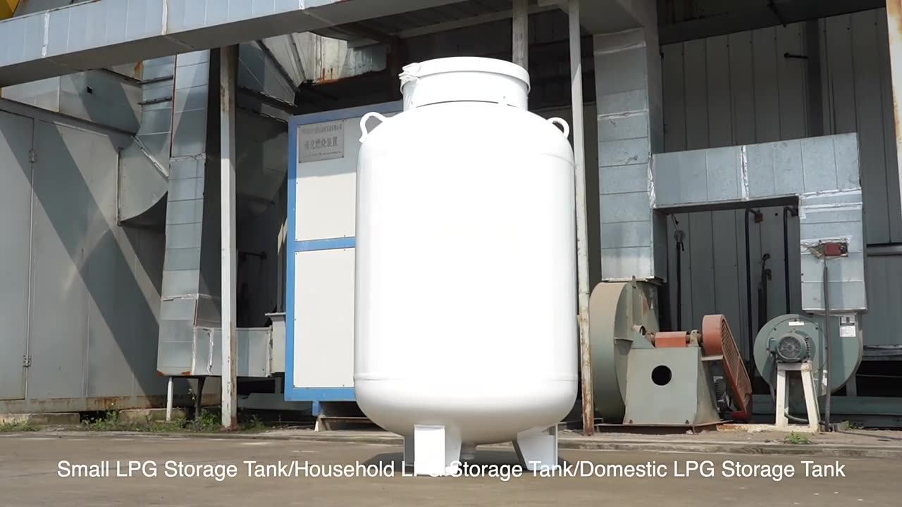 Asme 290 Gallons 1.1m3 Butane Propane Household Storage Vertical Lpg ...