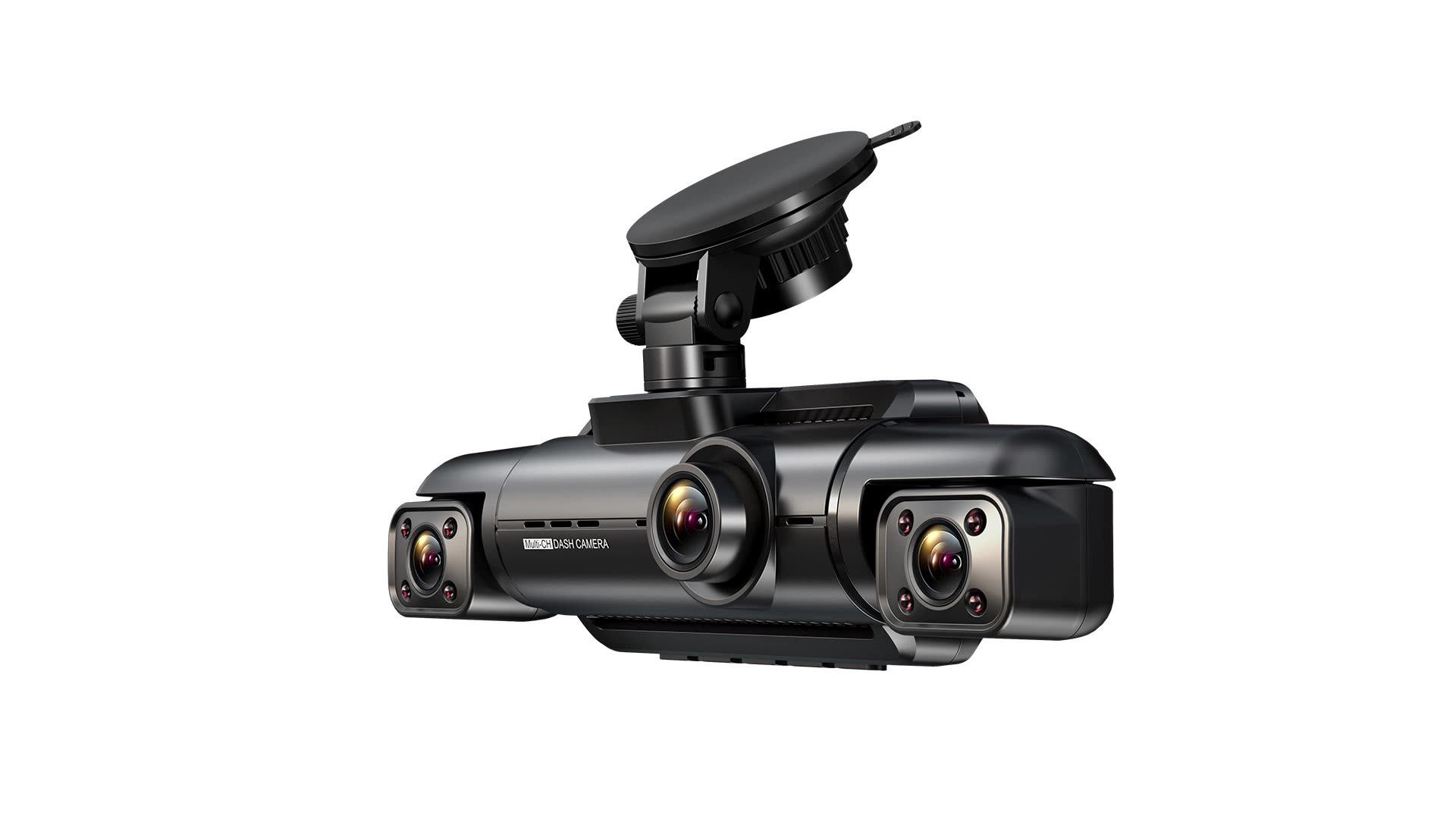 Aoedi Ad365 1080p 4 Camera Dashcam Front And Rear Car Vehicle Security ...
