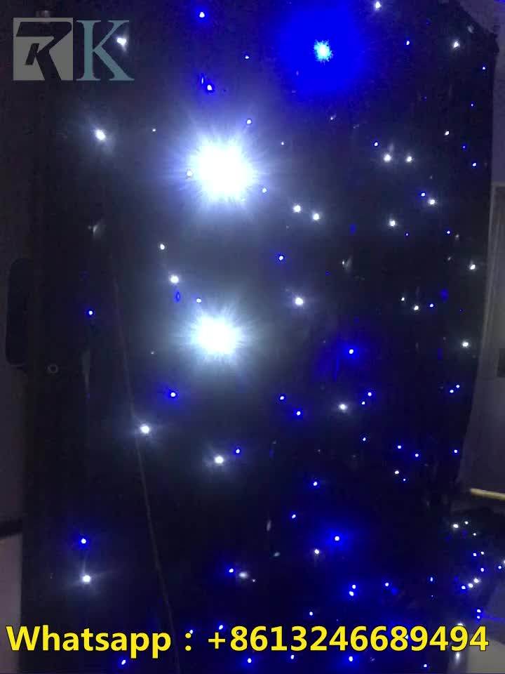 Light Up Led Star Curtain Stage Backdrop Wedding Event Decoration - Buy ...