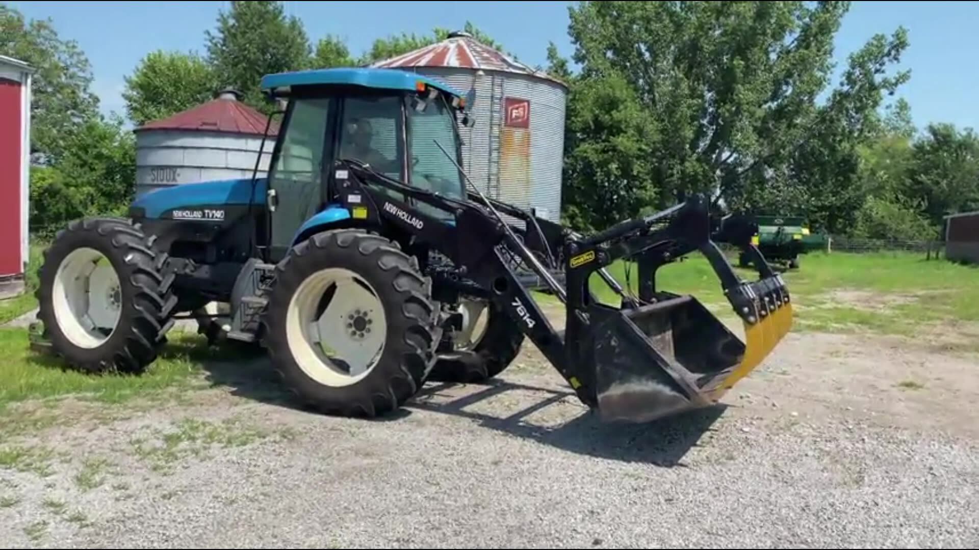 1999 New Holland Tv140 4wd High Quality Agricultural Machinery Tractor ...