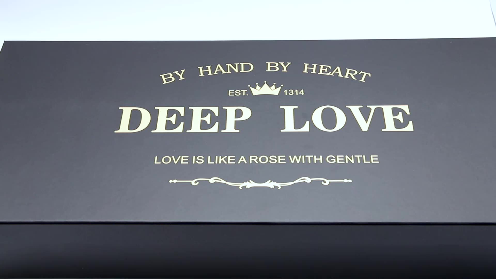 Wholesale Rectangular Flower Box I Love You Gift Box - Buy I Love You ...