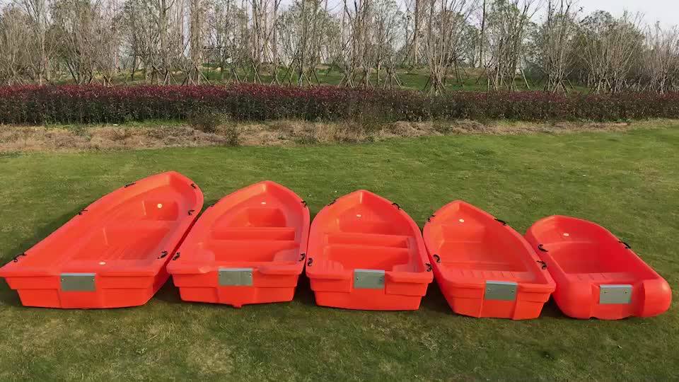 4 Persons Pe 310 Durable Unsinkable High Density Plastic Fishing Boat ...