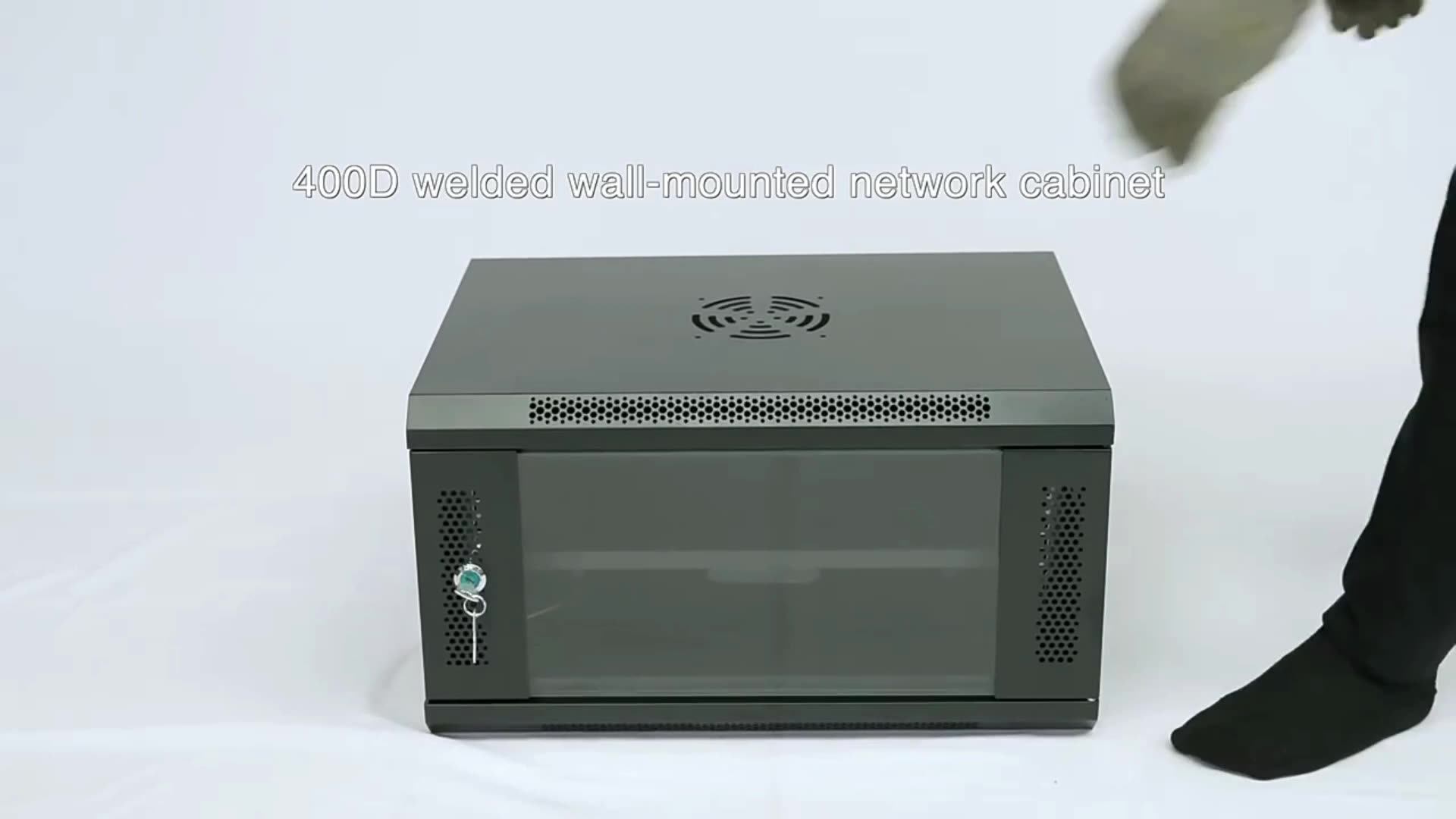 Server Rack 4u Network Cabinet Assemble Wall Mounted Data Center ...