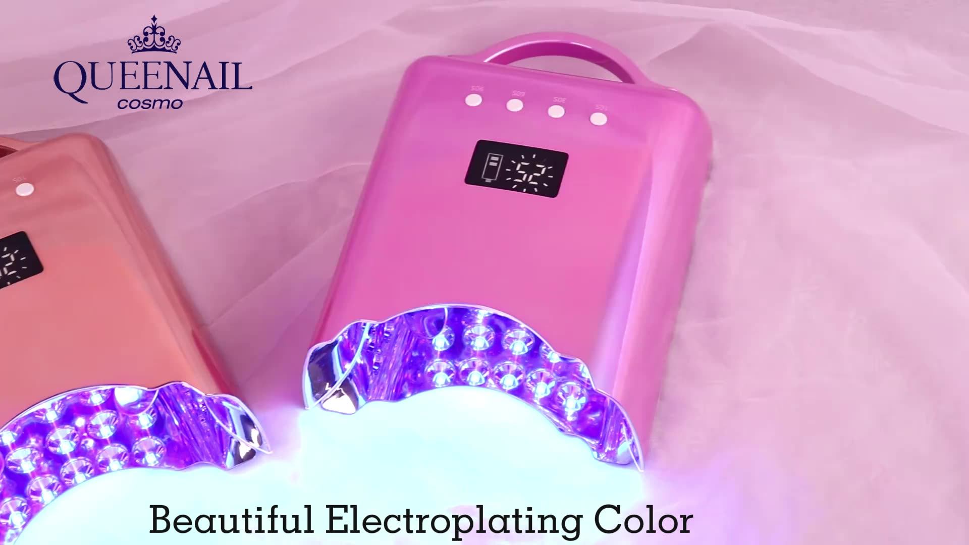 New Design 96w Fast Curing Cordless Uv Led Lamp Professional Nail Dryer ...