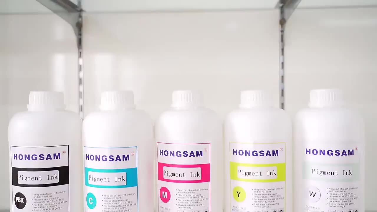 Hongsam Water Based Pigment Dtg Textile Ink White Ink For Epson L1800 ...