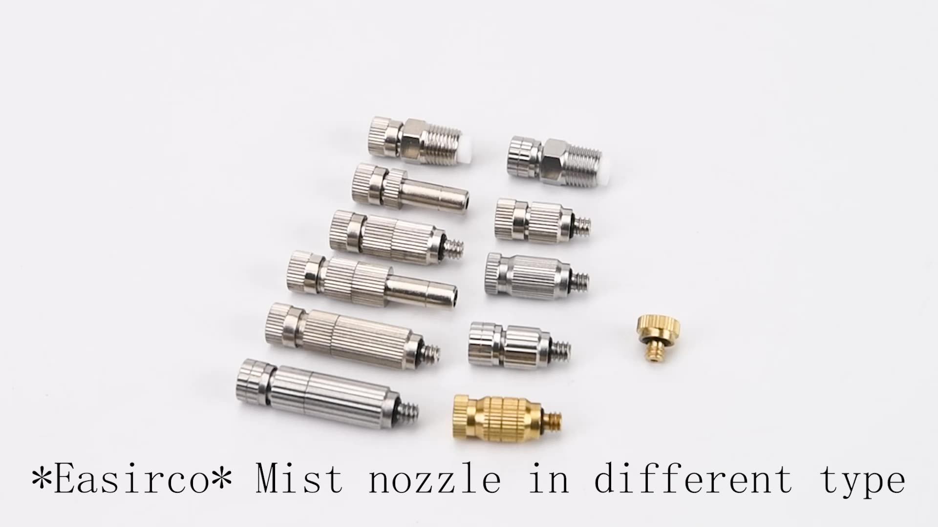 Mist Nozzle For High Pressure Mist System Mist Cooling System - Buy ...