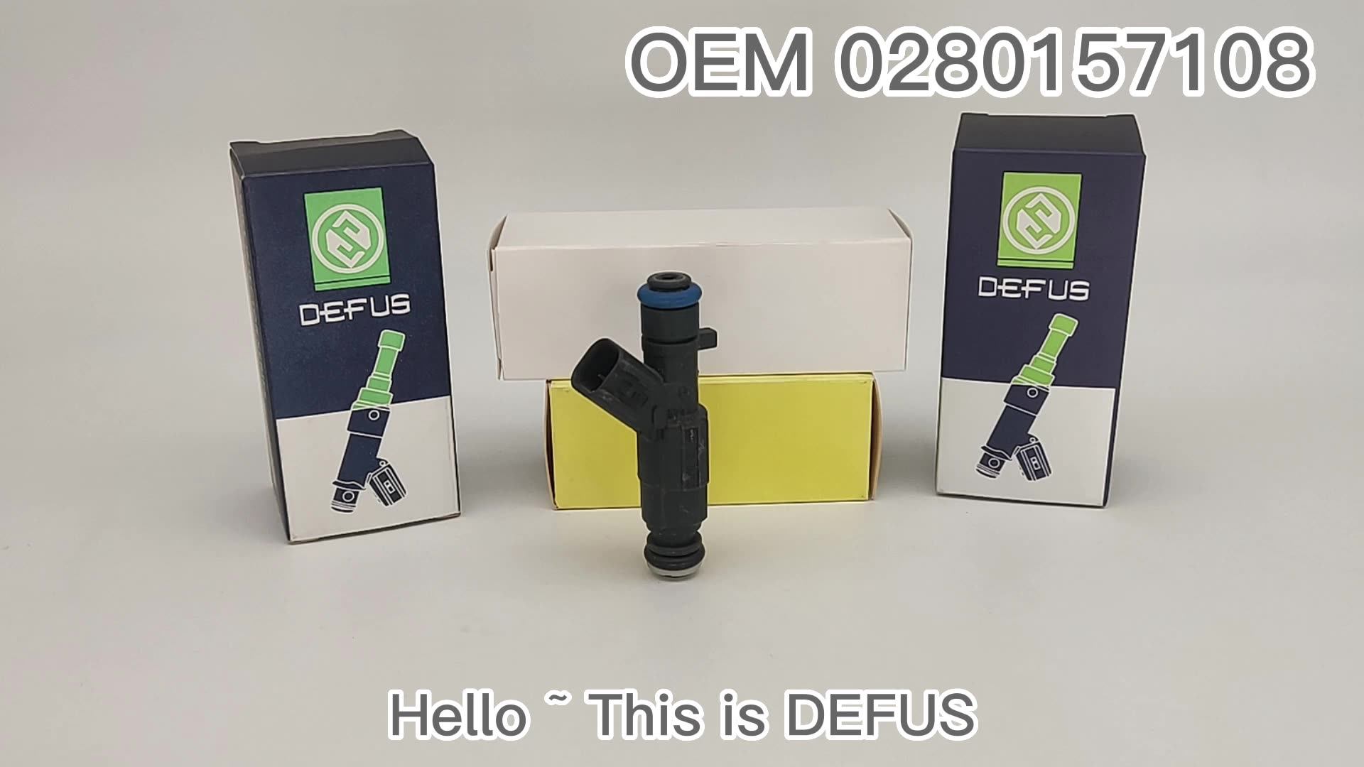 Defus Hot-selling Petrol Fuel Injectors Oem 9023783 0280157108 For M2 ...