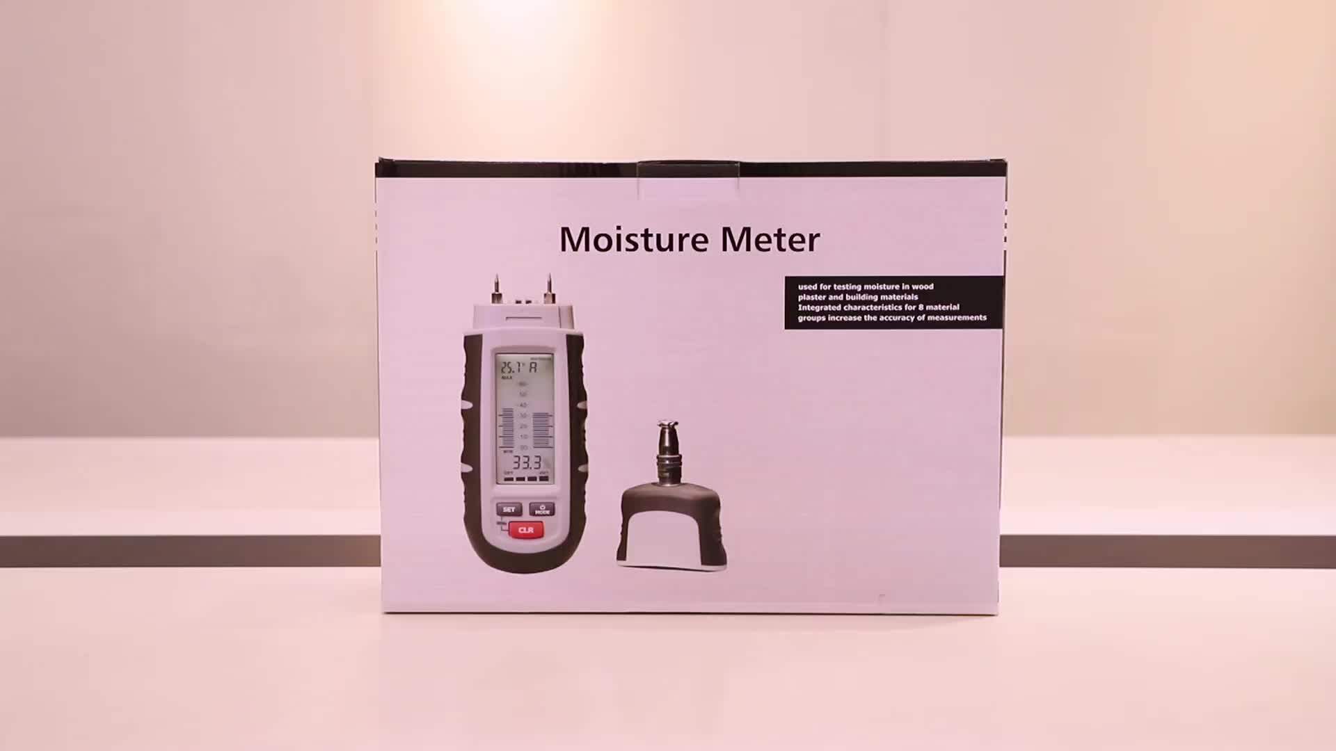 Cem Dt-125g Various Professional Remote Probes Wood Moisture Meter Also ...