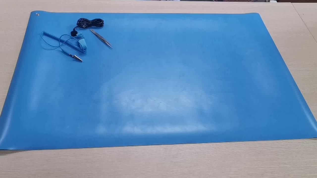 Industrial Clean Room Anti-static Desk Esd Anti Static Table Mats Roll ...