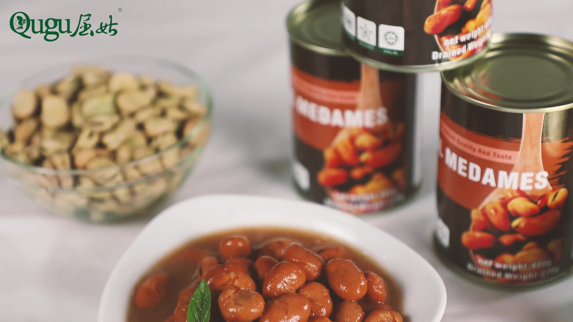 Ready To Cooking Canned Broad Beans Foul Medames With Halal Haccp ...