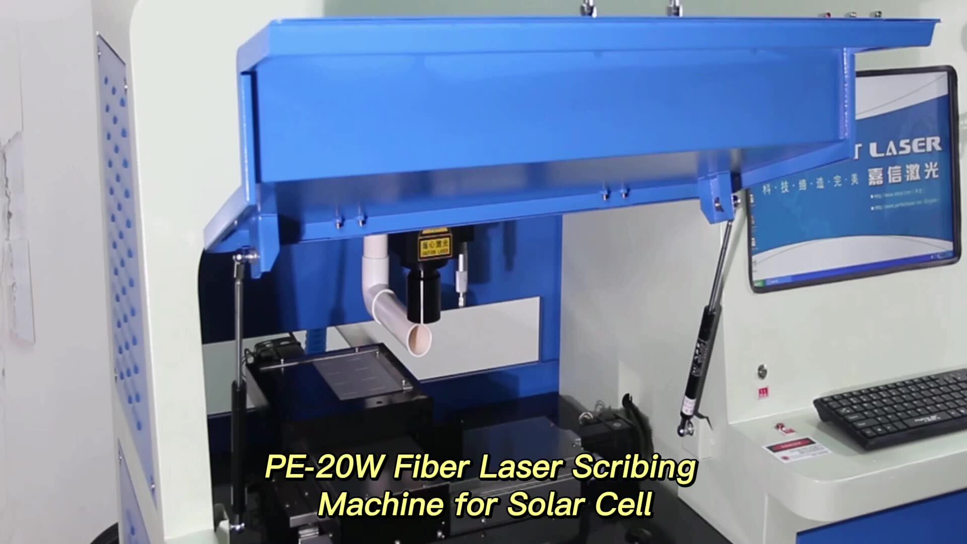 Perfect Laser Semiconductor Wafer Dicing Laser 20w Marking Fiber Laser ...