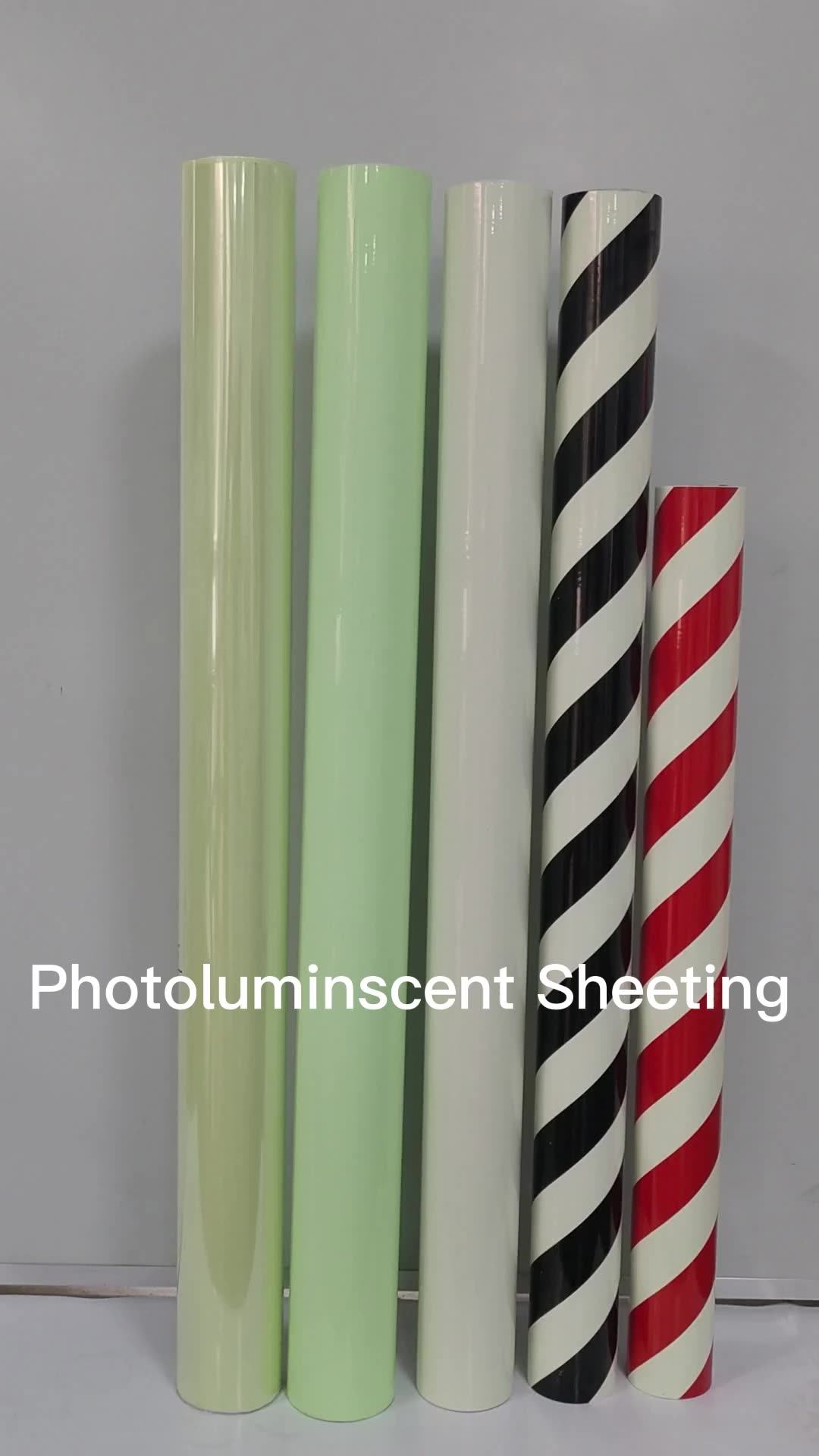 Outdoor Floor Custom Luminous Fluorescent Glow In Dark Paper Safety ...