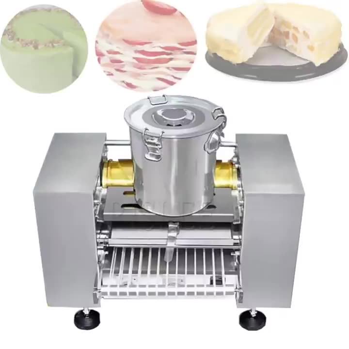 12 Inch Commercial Use Thousand Layer Pancake Mini Mille Crepe Cake ...