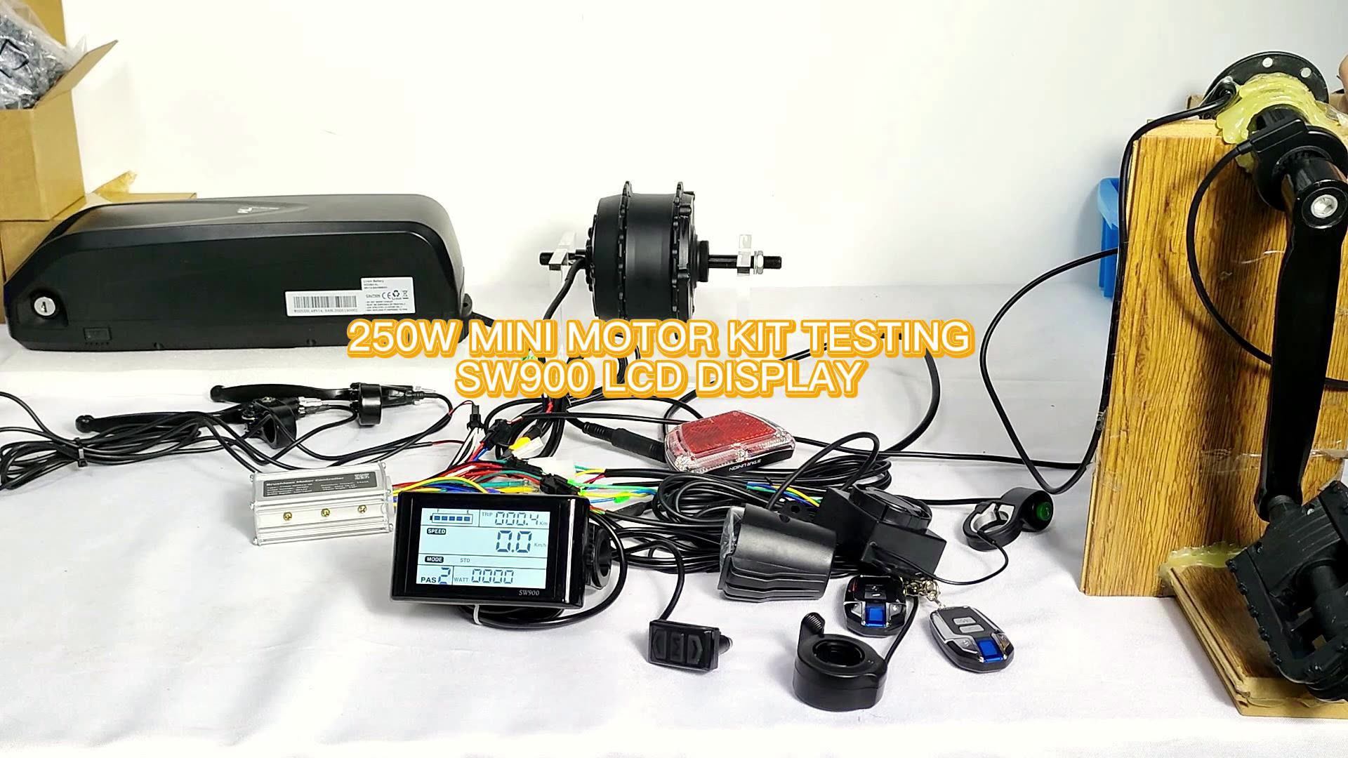 Electric Scooter Speed Lcd Display And 48v 25a Smart Ebike Controller Kit For Electric Bike Bldc ...