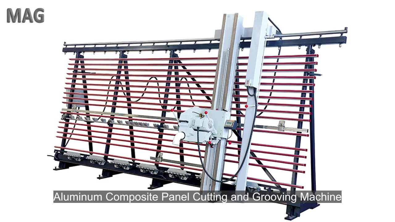 Aluminum Composite Panel Grooving And Cutting Machine For Acp ...
