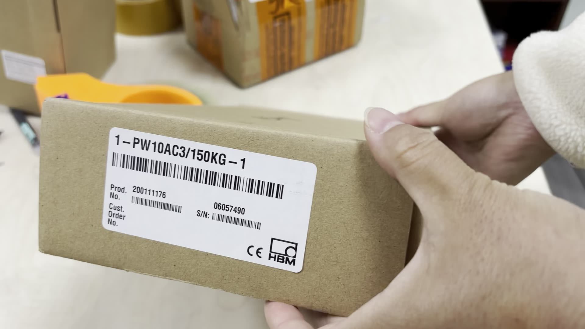 Hbm Weighing Sensor Load Cell Pw10ac3 Pw15ac3 Pw16ac3 Pw10ac3mr ...