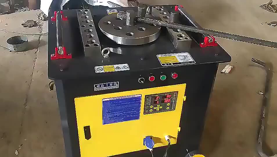 Rebar Bender Wrought Iron Automatic Iron Electric Stirrup Rebar Bending ...