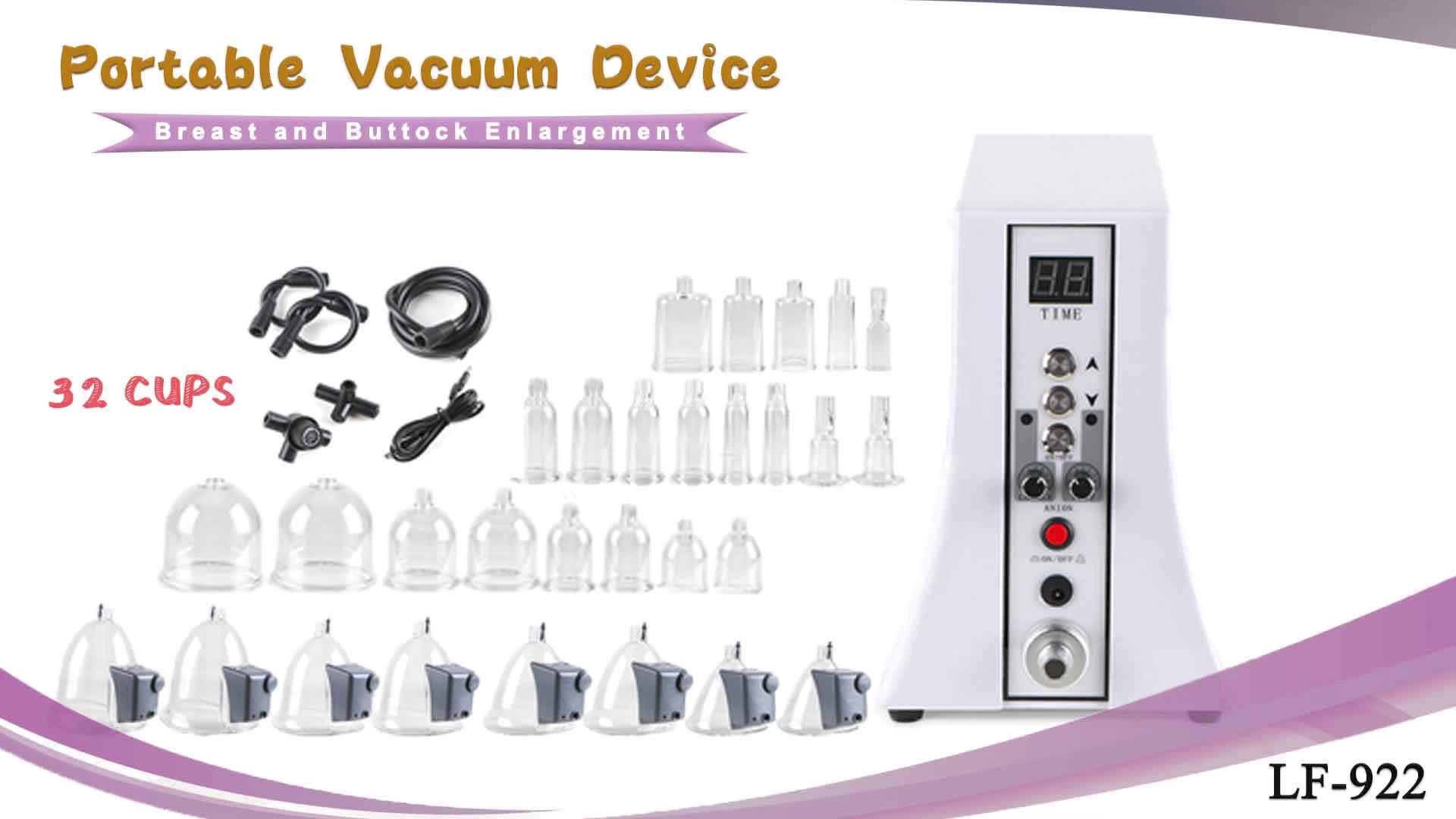 Hot Sale Products Butt Lifting Vacuum Therapy 32 Cups/vacuum Suction ...
