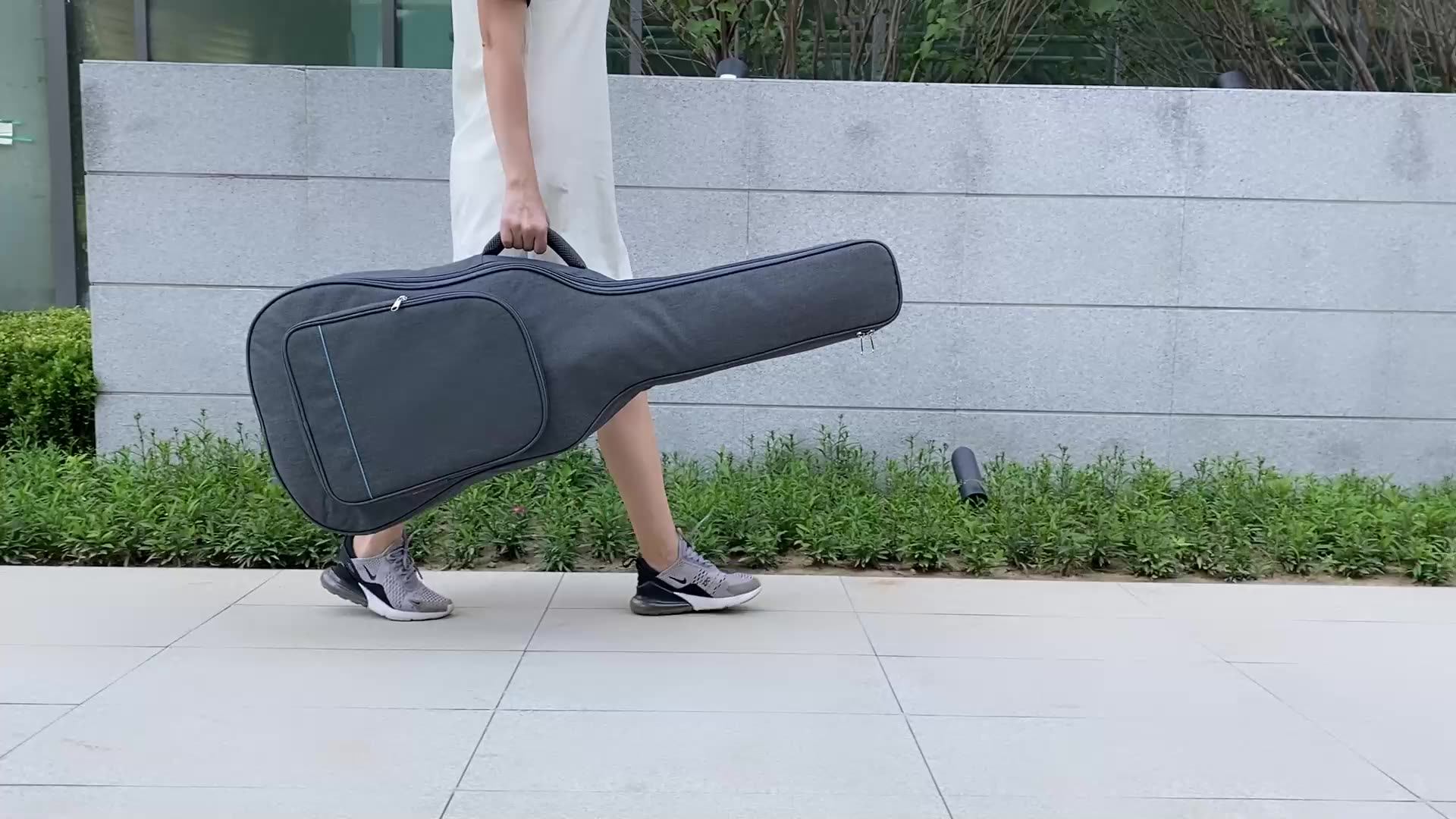 Wholesale 41inch Acoustic Guitar Case Thick Padding Sponge 600d Ripstop ...