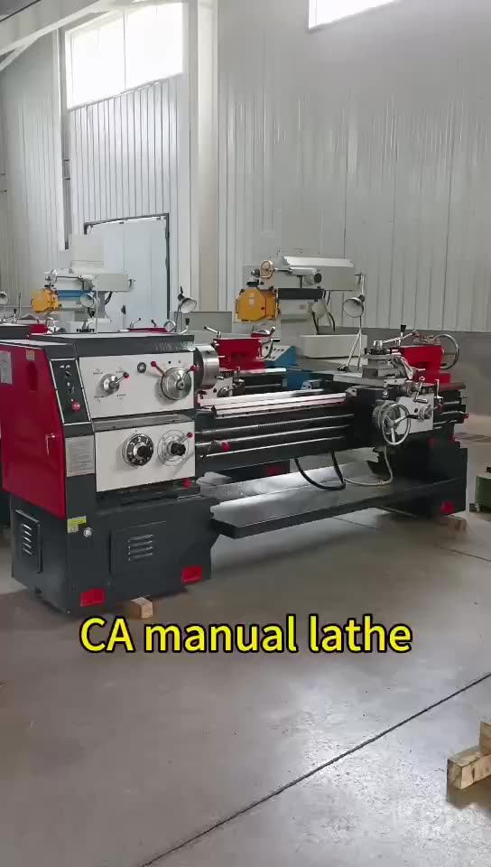 Ca6140 Horizontal Turning Lathe Machine 52/80 Hole Gap Manual Lathe ...
