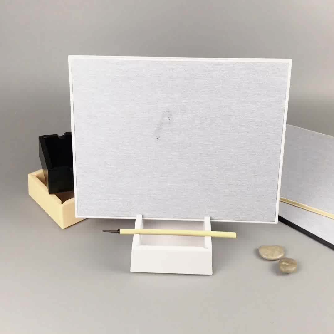 Zen Water Drawing Board With Bamboo Brush & Stand,Zen Artist Board ...