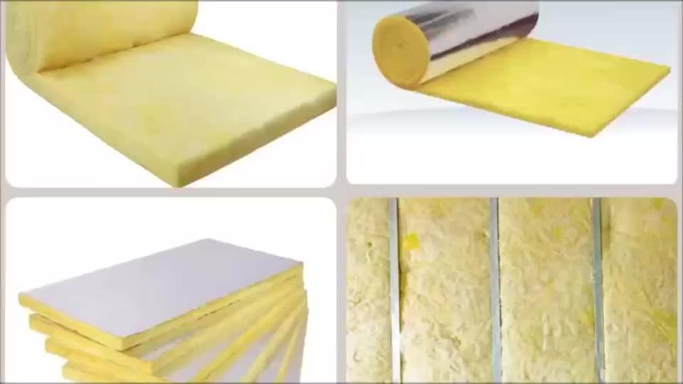 Fiberglass Insulation With Al Foil Backing 50mm Thick - Buy Glass Wool ...